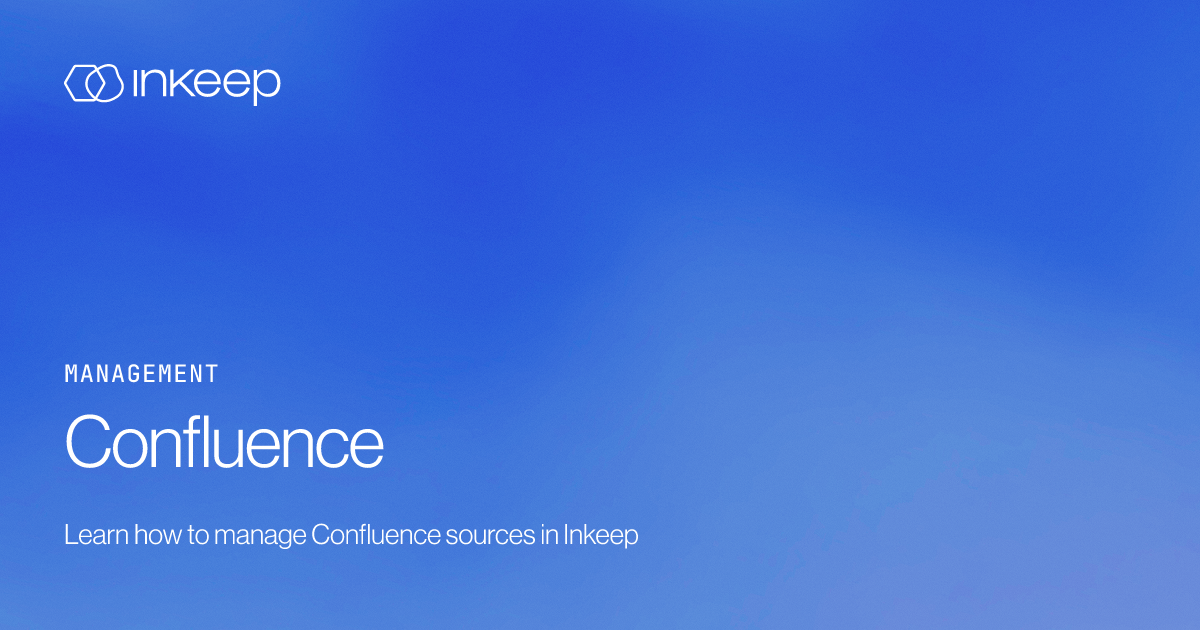 Confluence - Inkeep