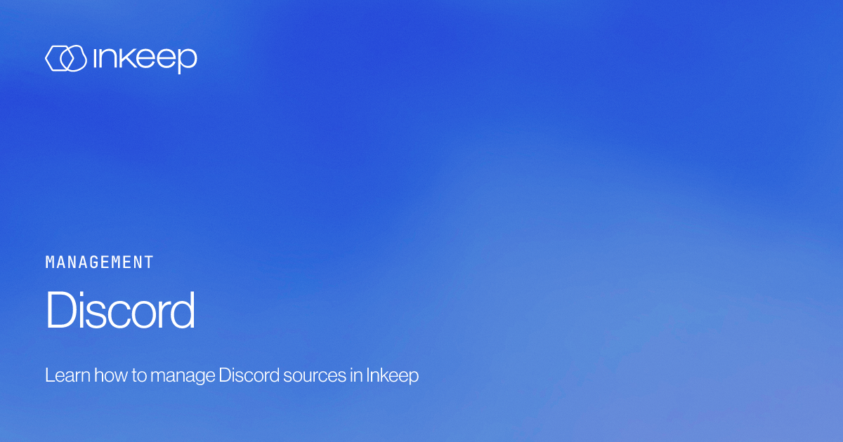 Discord - Inkeep